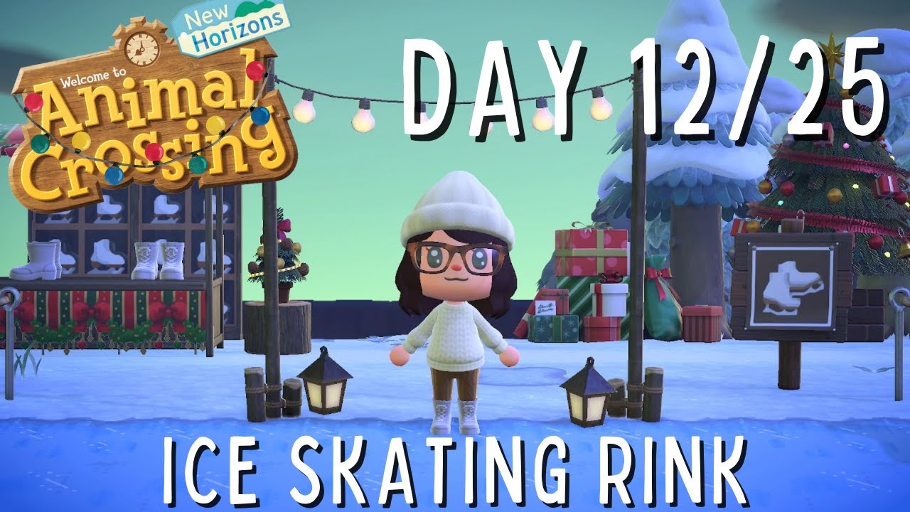 DAY 12: Countdown to Christmas Challenge! Ice Skating Rink | Animal ...