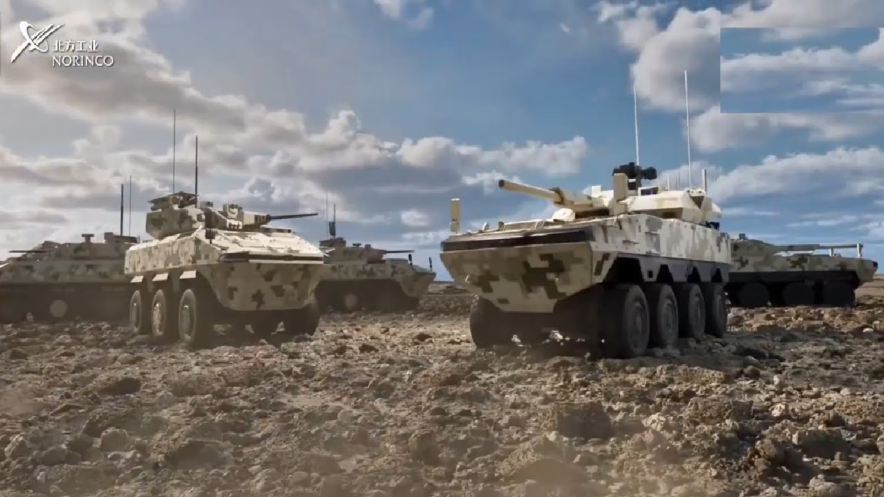 Tập đoàn Norinco Trung Quốc Giới thiệu Xe chiến đấu bộ binh VN-22 và Xe ...