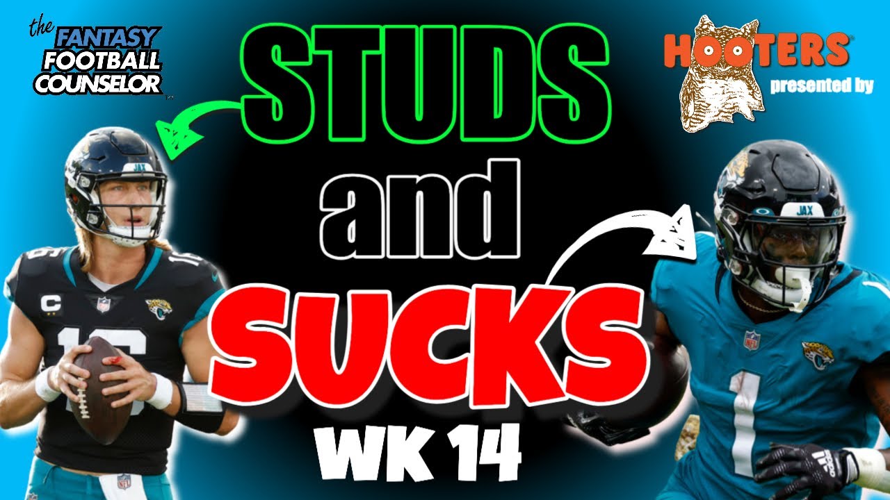NFL Fantasy Football Week 14 Highlights - Studs and Sucks - YouTube