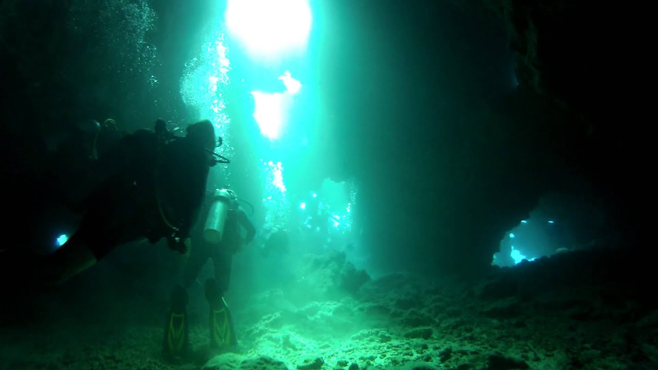 Scuba Diving the Cathedrals II. Lanai, Hawaii. Part 1.MP4 - YouTube