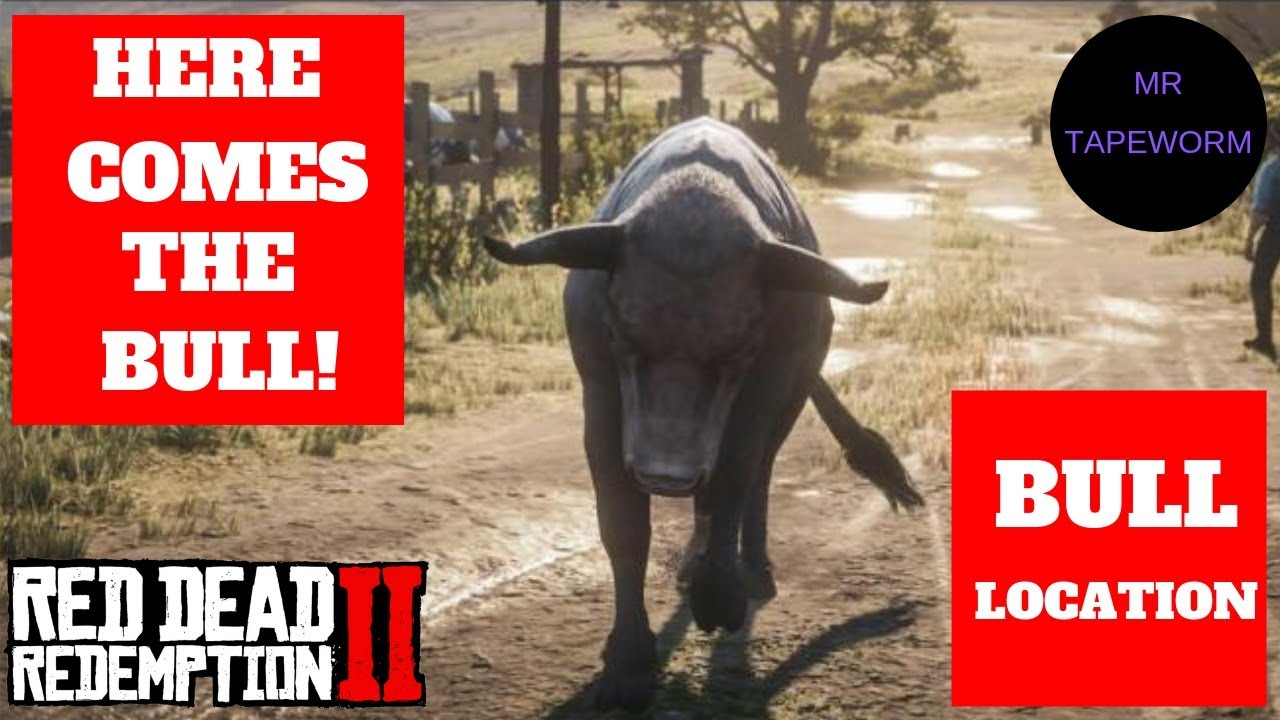 Red Dead Redemption 2 Bull – Rdr2 Hereford Bull Map – ICFW