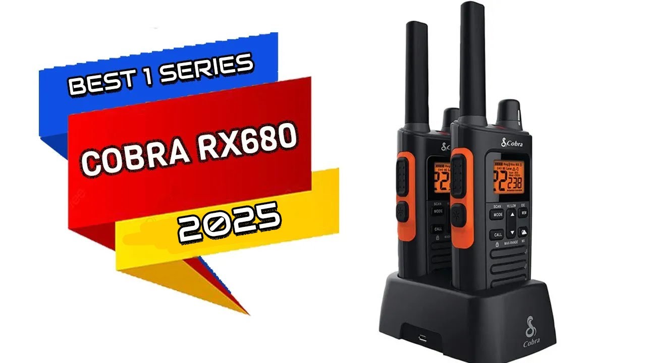 Best Walkie Talkie for Long Distance ( 2024 - 2025 ) | 3 | Cobra RX680 ...
