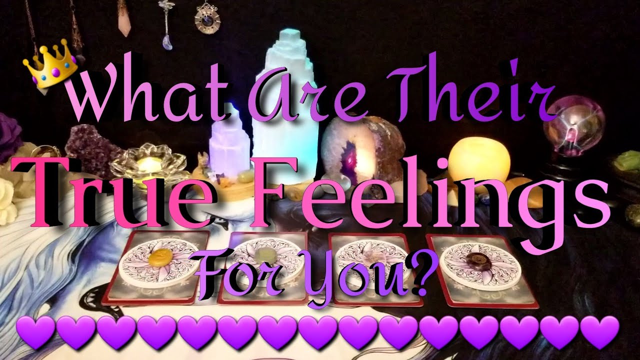 What Are Their True Feelings For You? 💜 Pick a Card Tarot Oracle Charms ...