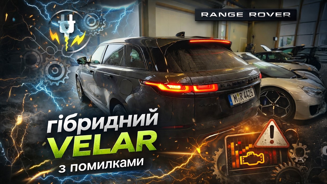 Перефарбований, з помилками, брудний але неймовірний Range Rover Velar ...