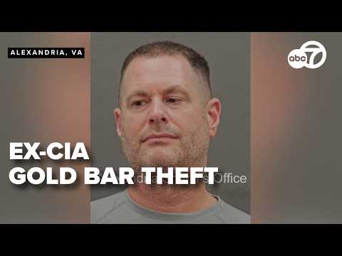 Ex-CIA official charged with stealing millions of dollars in gold bars from US