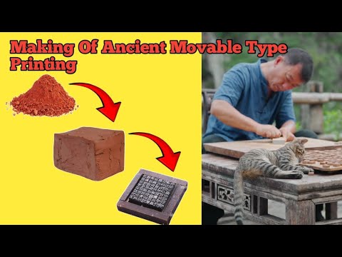 How Traditional Movable-Type Printing Is Crafted | A Step-by-Step Demonstration - YouTube