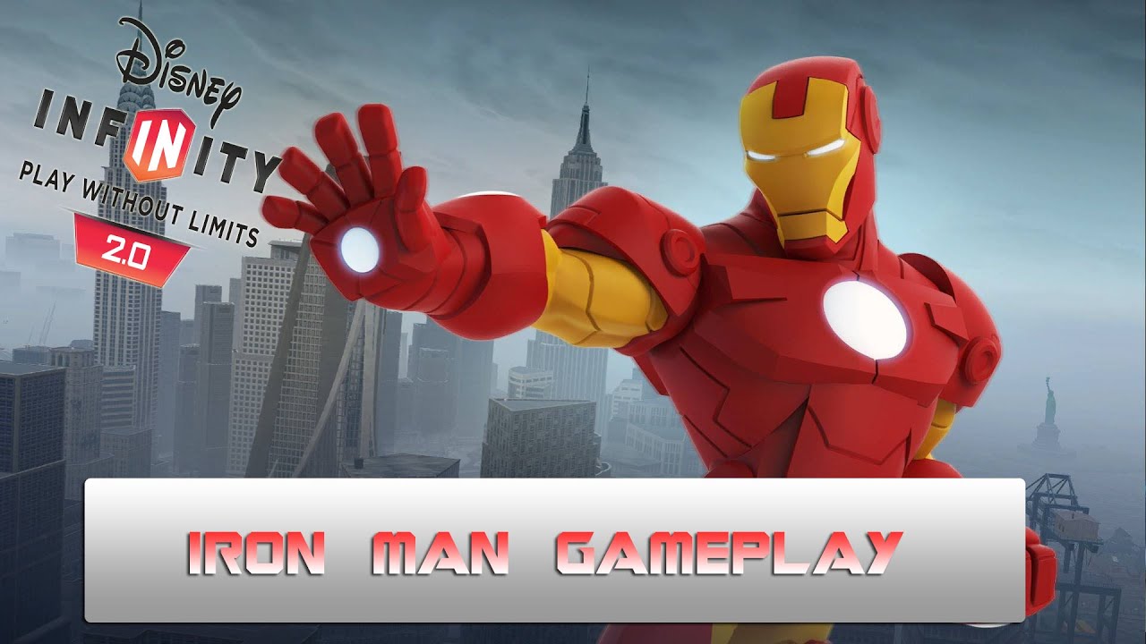 Disney Infinity 2.0 - Iron Man MAXED gameplay with all powers PS4 ...