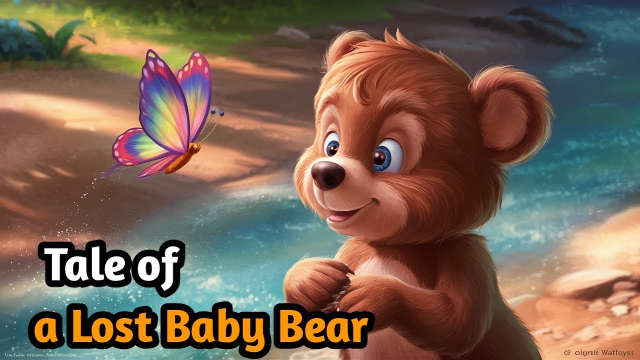"The Lost Little Bear and the Forest Friends | Adventure Story for Kids ...