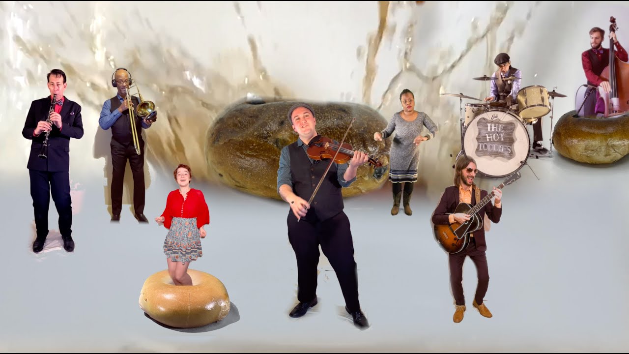 THE HOT TODDIES JAZZ BAND - "Dunkin Bagel" feat. Hannah Gill, Queen ...