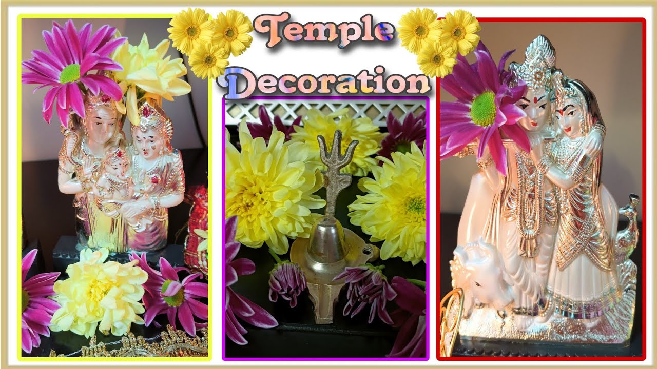 Temple Decoration at Home | Happy Shivratri to you all - YouTube
