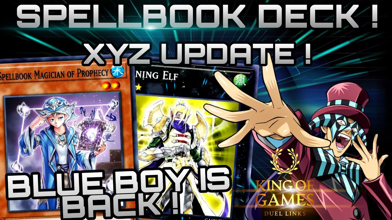 SPELLBOOK Deck ! || XYZ UPDATE ! [Yu-Gi-Oh ! Duel Links] - YouTube