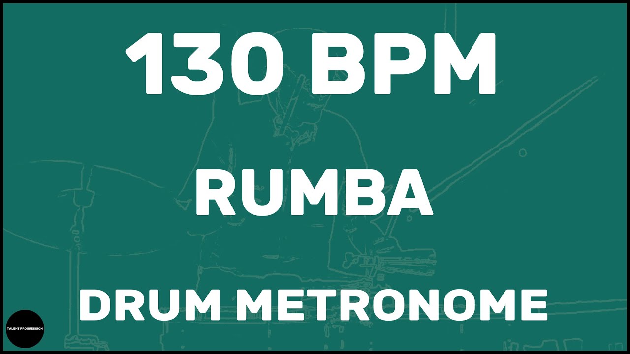 Rumba | Drum Metronome Loop | 130 BPM - YouTube