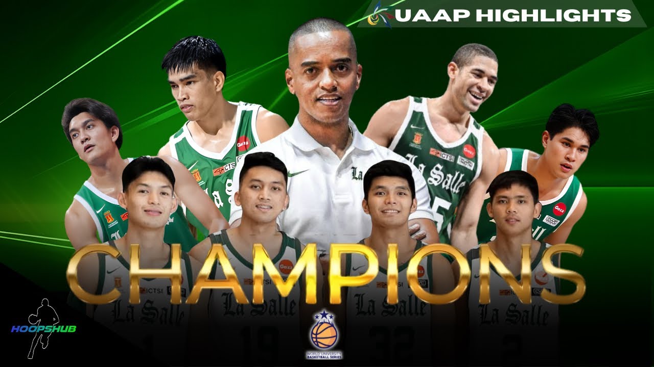The La Salle Green Archers Are The 2024 WUBS Champions 🏹 🏆 - YouTube
