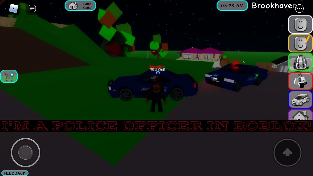 I WAS A POLICE OFFICER IN ROBLOX! | BROOKHAVEN RP! | ROBLOX | LIL ROB ...
