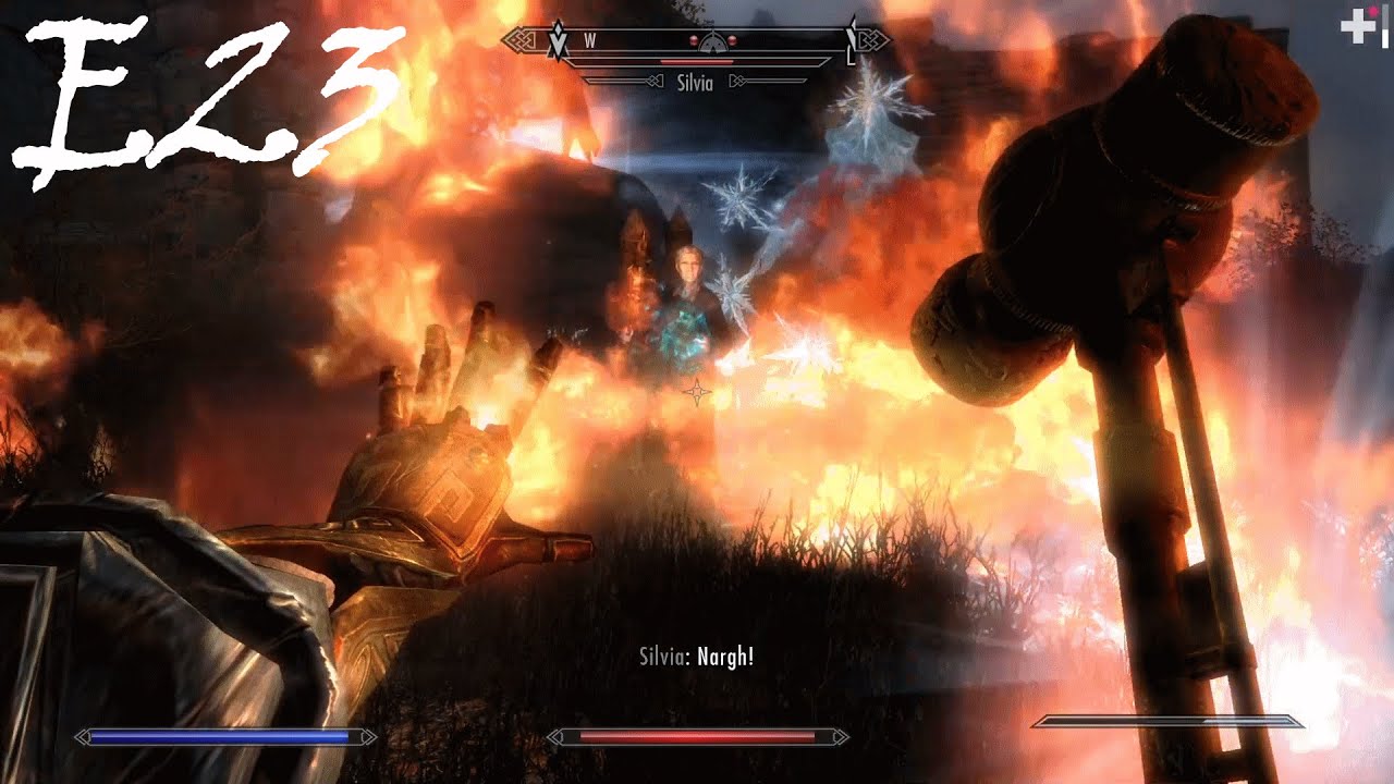 Skyrim // Illia // E23 - Blind Playthrough - YouTube