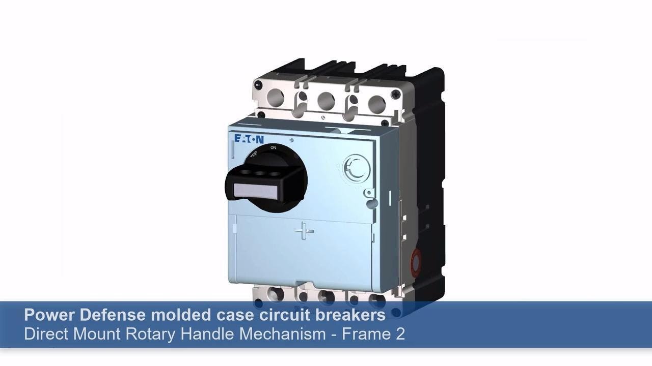 Power Defense Frame 2 Direct Rotary Handle Mechanism Installation How ...