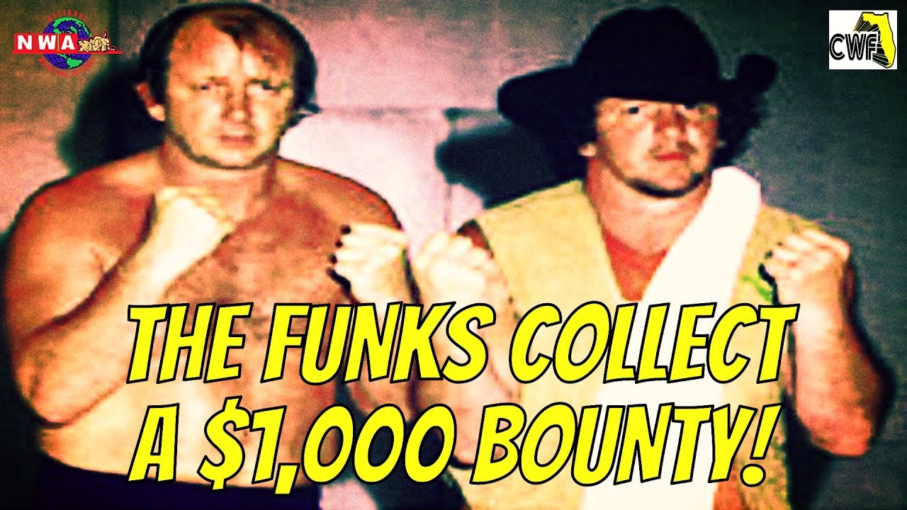 Terry Funk and Dory Funk Jr. Collect A $1,000 Bounty (July 26th, 1981 ...