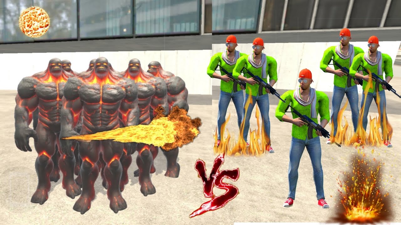 Lava Titan Gang vs Jack Gang | Epic Battle in Indian Theft Auto ...