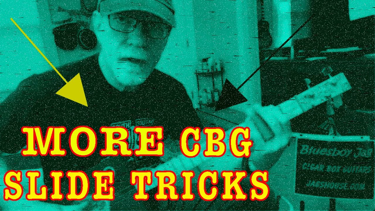 More CBG Slide Tricks 3 String Beginner CBG Lesson # ...