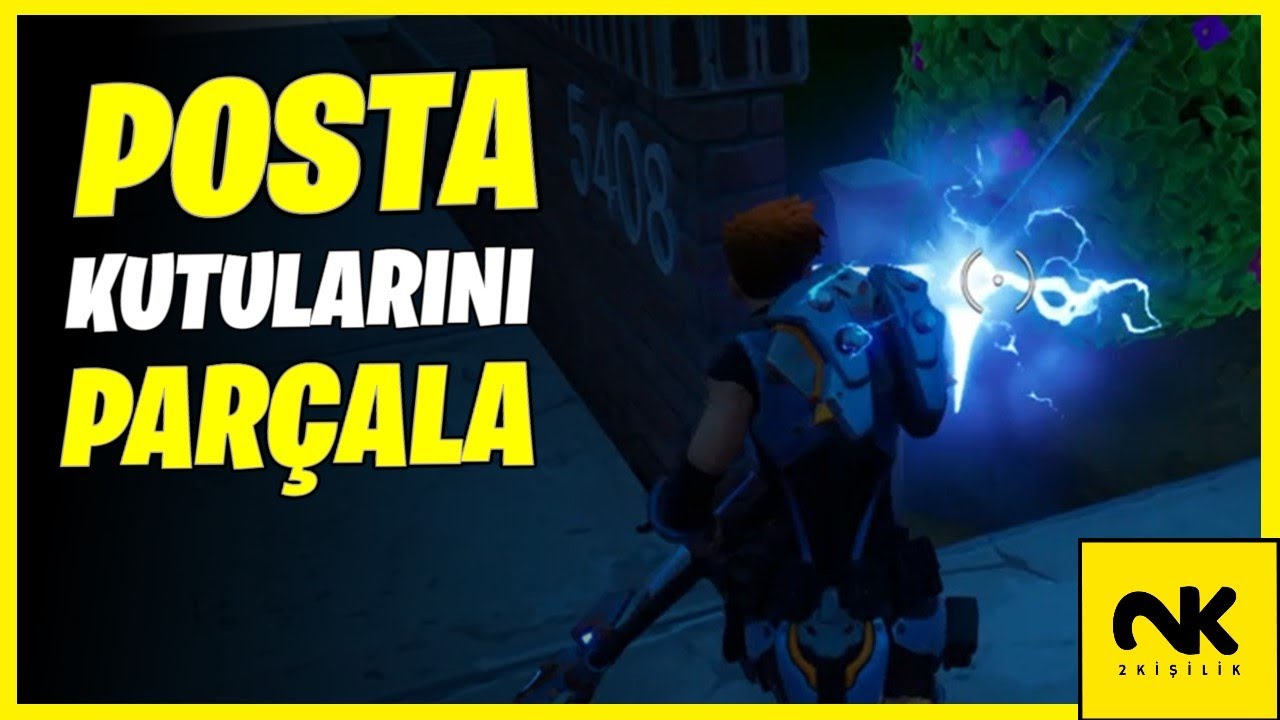 POSTA KUTULARINI PARÇALA (En Kolay ve Hızlı Lokasyon) - Fortnite 5 ...