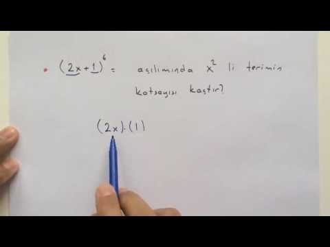 BİNOM AÇILIMI   SÜPER ANLATIM