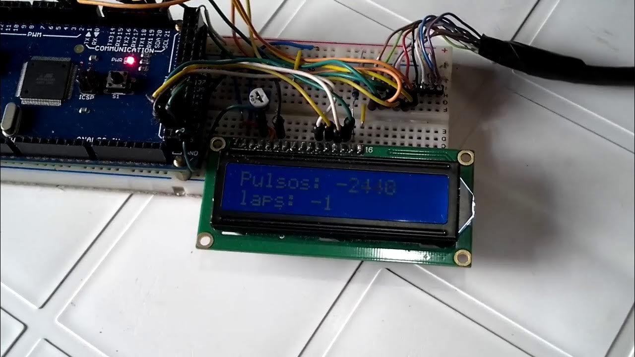 Leitura de um encoder Heidenhain ROD426 com o Arduino - YouTube