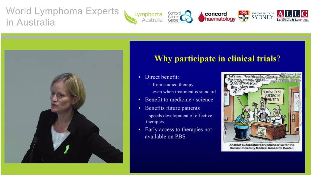 Relapsed Lymphoma Dr Judith Trotman - YouTube
