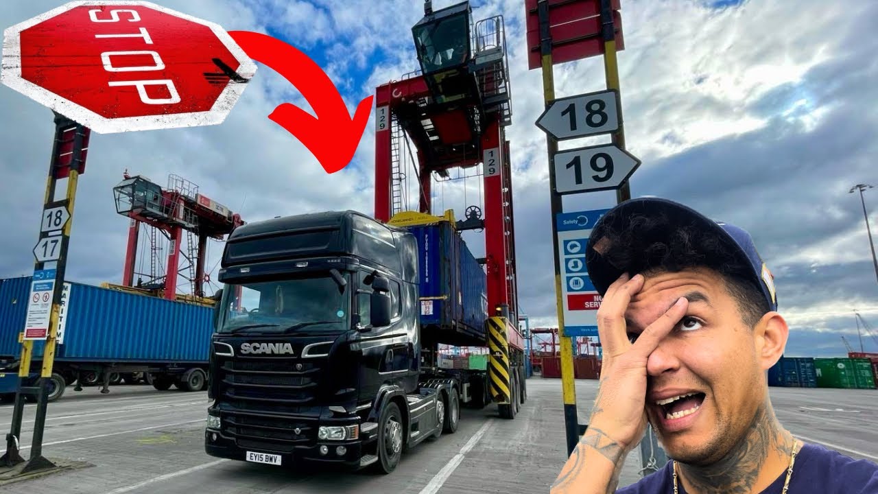 Trucker's Shocking Discovery - Container Chaos - YouTube