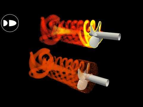 Propeller animation using OpenFOAM & ParaView - YouTube