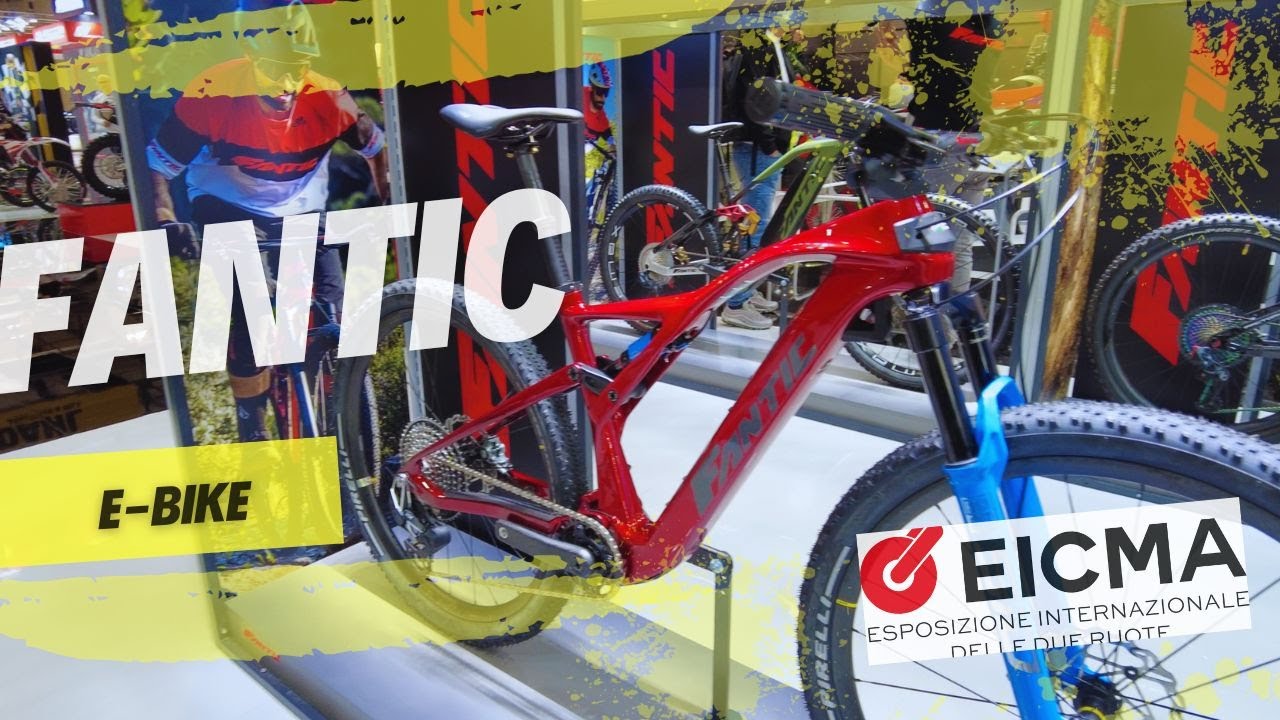 EICMA 2023 - FANTIC gamma E-MTB Light ed Enduro - YouTube