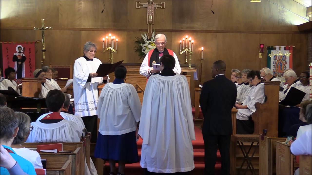 Celebration of New Ministry - The Rev. Caleb Tabor - YouTube