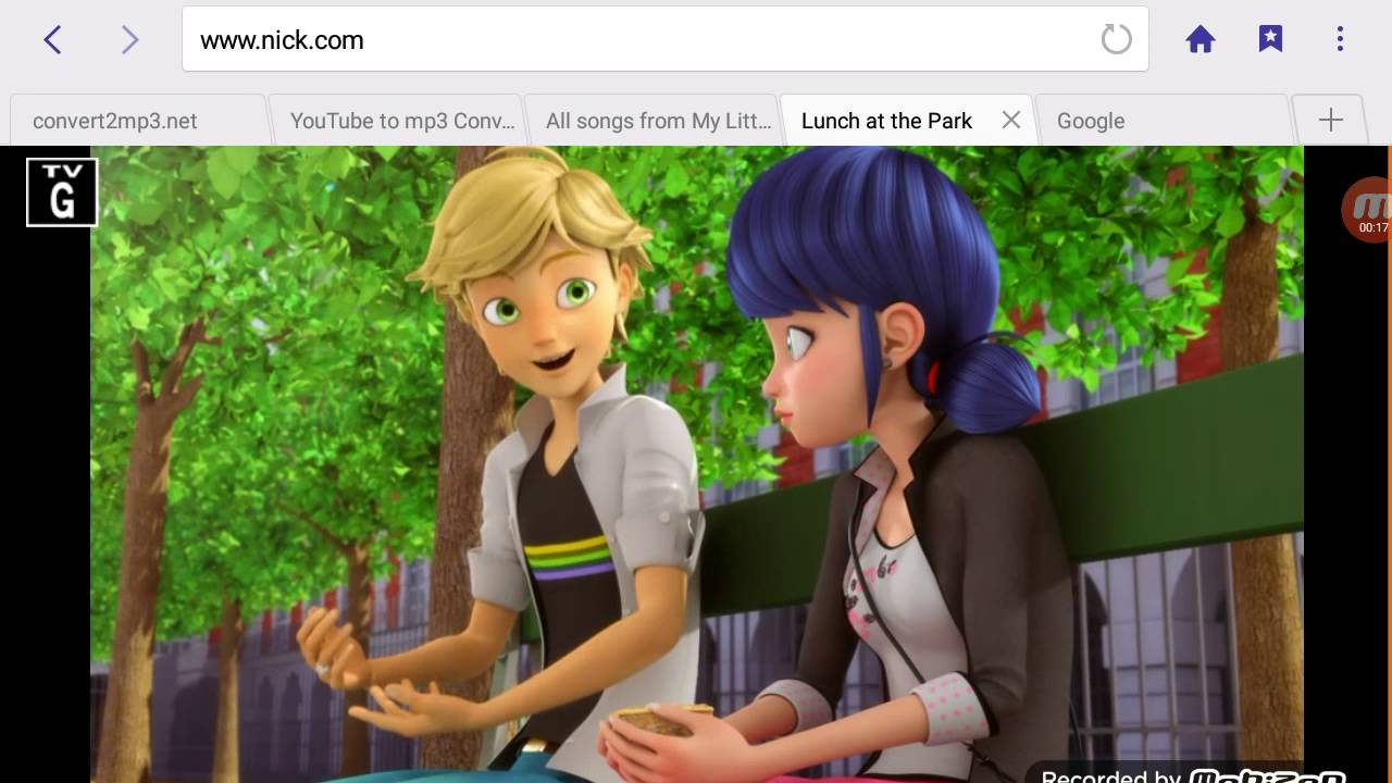 Miraculous Ladybug - (The Gamer/English) Lunch At The Park - YouTube
