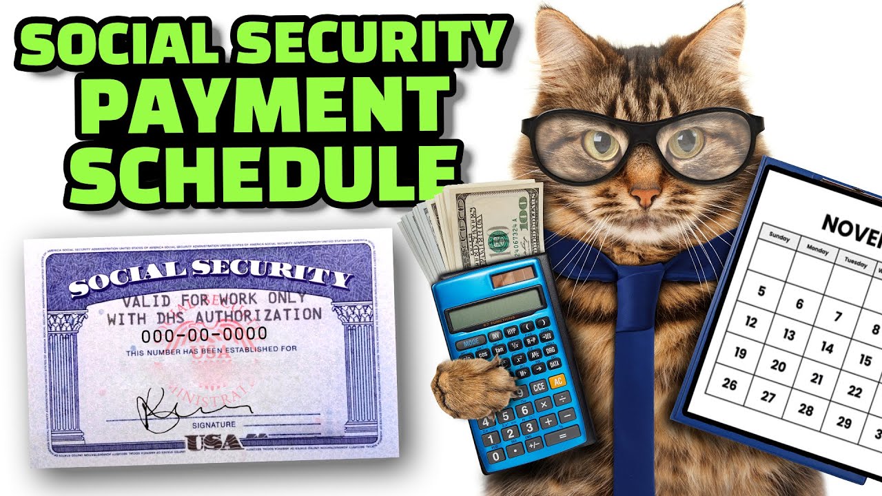 November 2023 Social Security Payment Schedule - YouTube