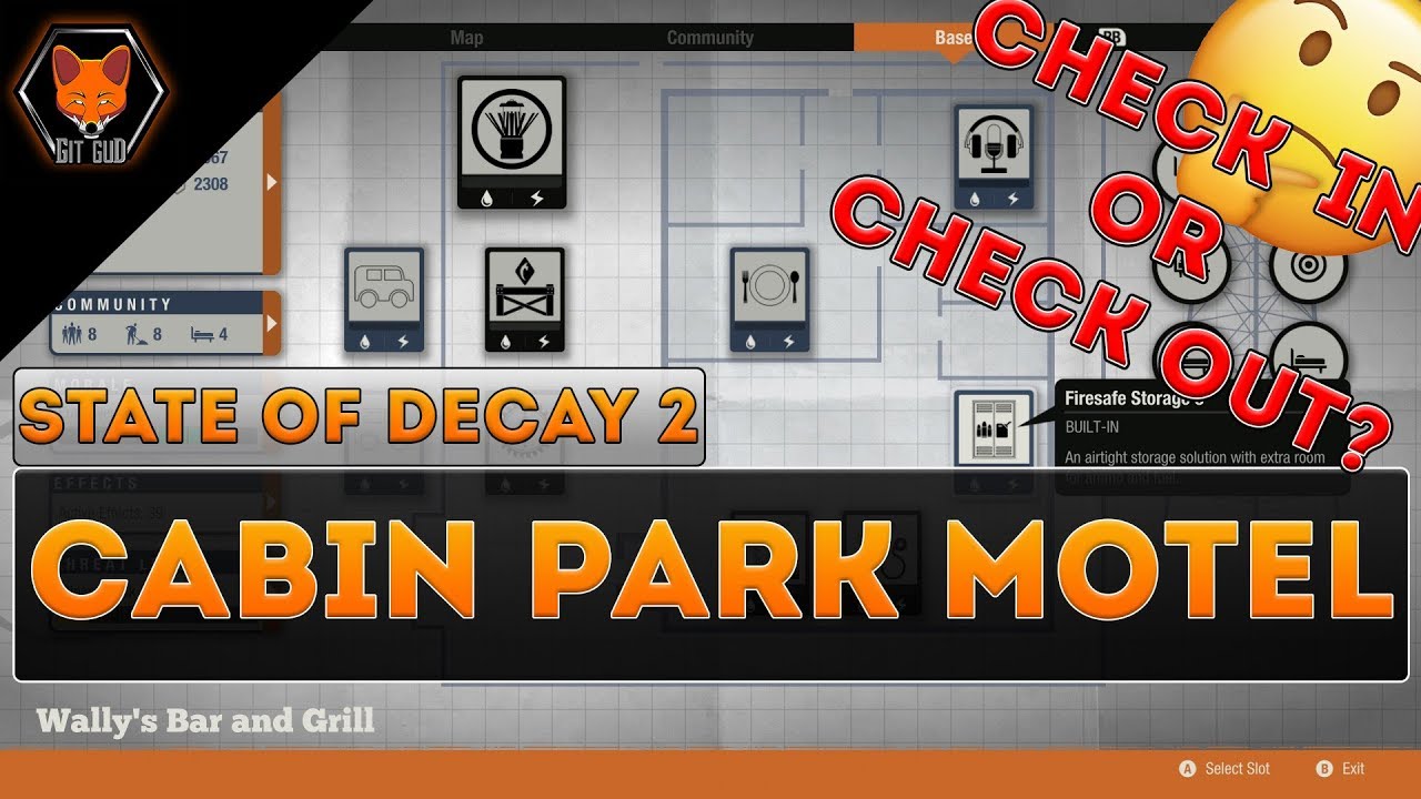 State of Decay 2 home base review (Cabin Park Motel) - YouTube