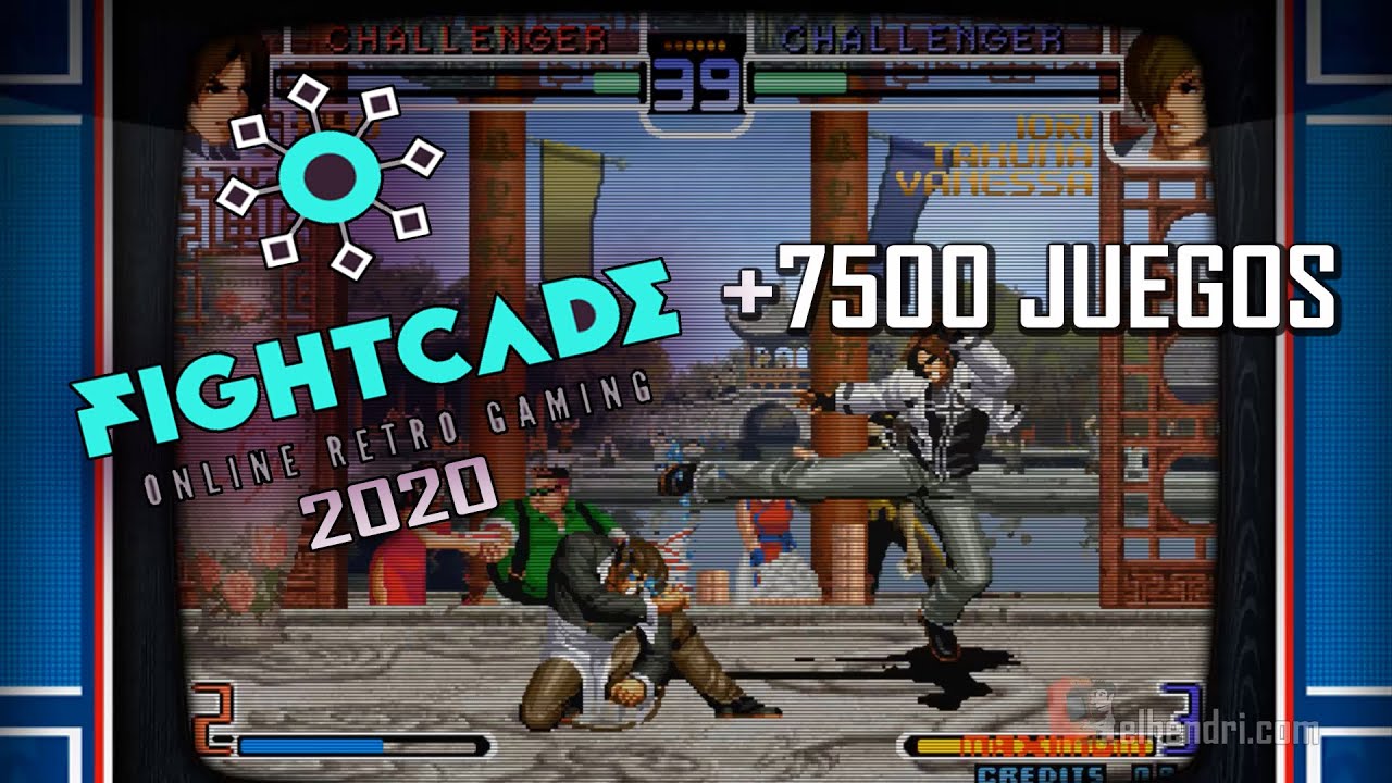 FIGHTCADE 2020 + 7500 juegos - Como jugar arcade online - YouTube