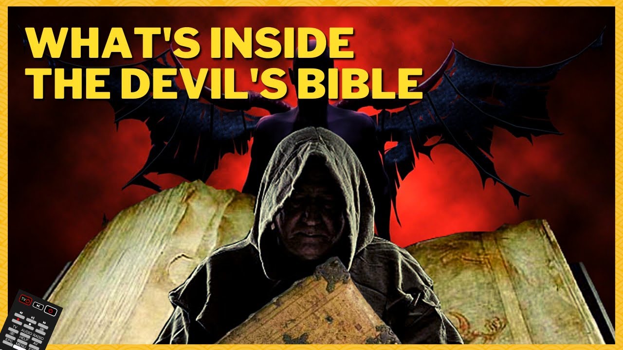 SATAN ON THE BIBLE!!! The Shocking Secrets Behind Devil's Bible - YouTube