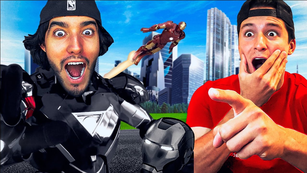 PROBAMOS UN TRAJE DE IRON MAN REAL | Ricky Limon - YouTube