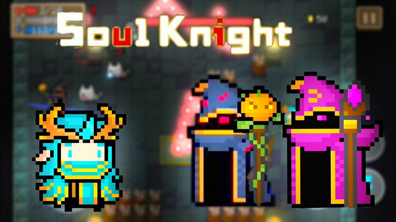 Soul Knight New Grand Wizard Skin | Druid, Aurora Sniper - YouTube