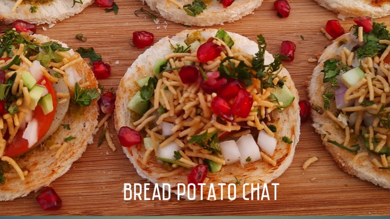 Crispy Bread Potato Chat Recipe |Quick Bread Chat|Quick Tasty chat with ...