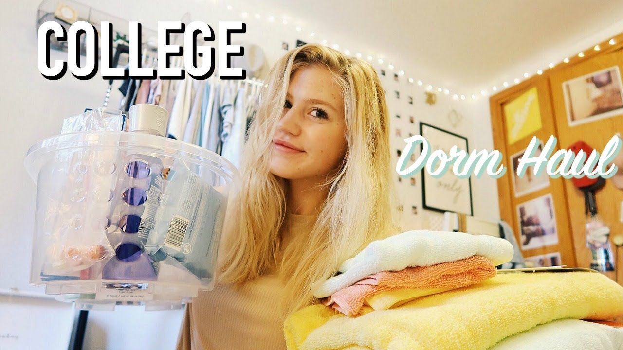 College Dorm Haul 2018! - YouTube