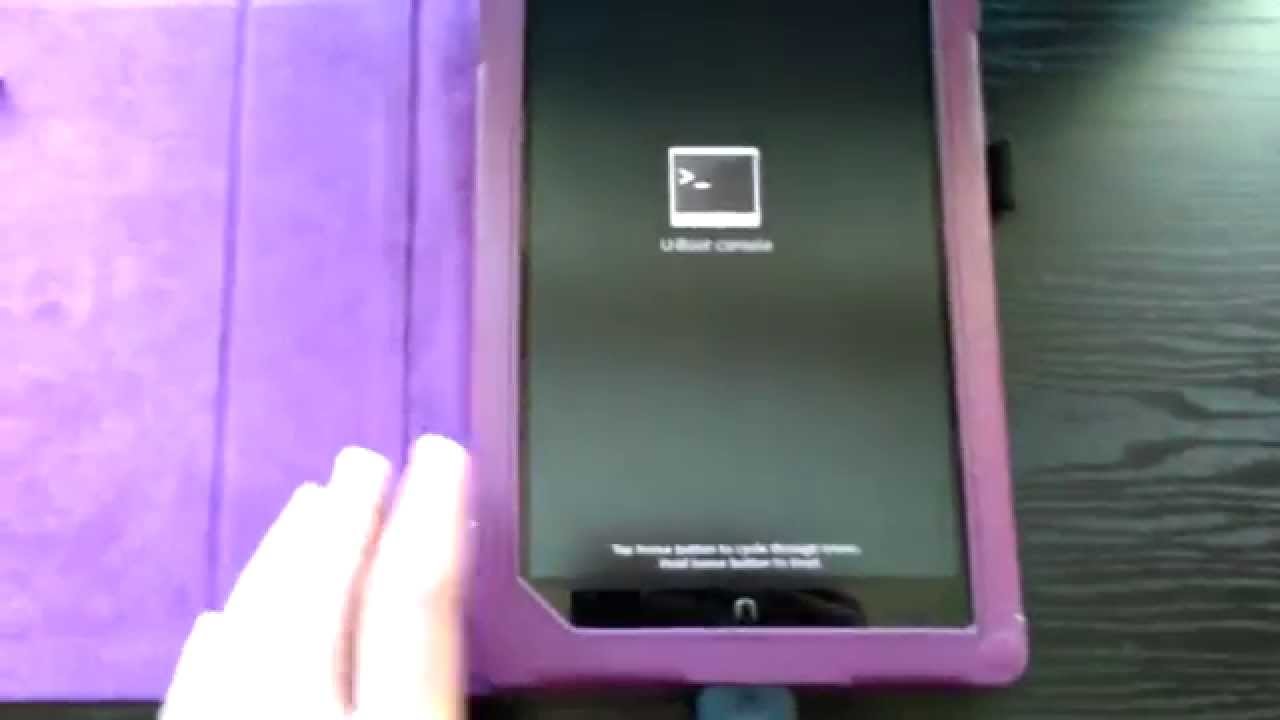 Nook HD+ U-Boot v2014.07 + boot menu - YouTube