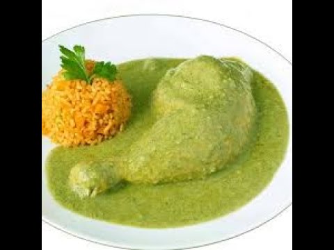 Preparando un rico Verde de Pollo o Mole verde con pollo, al estilo ...