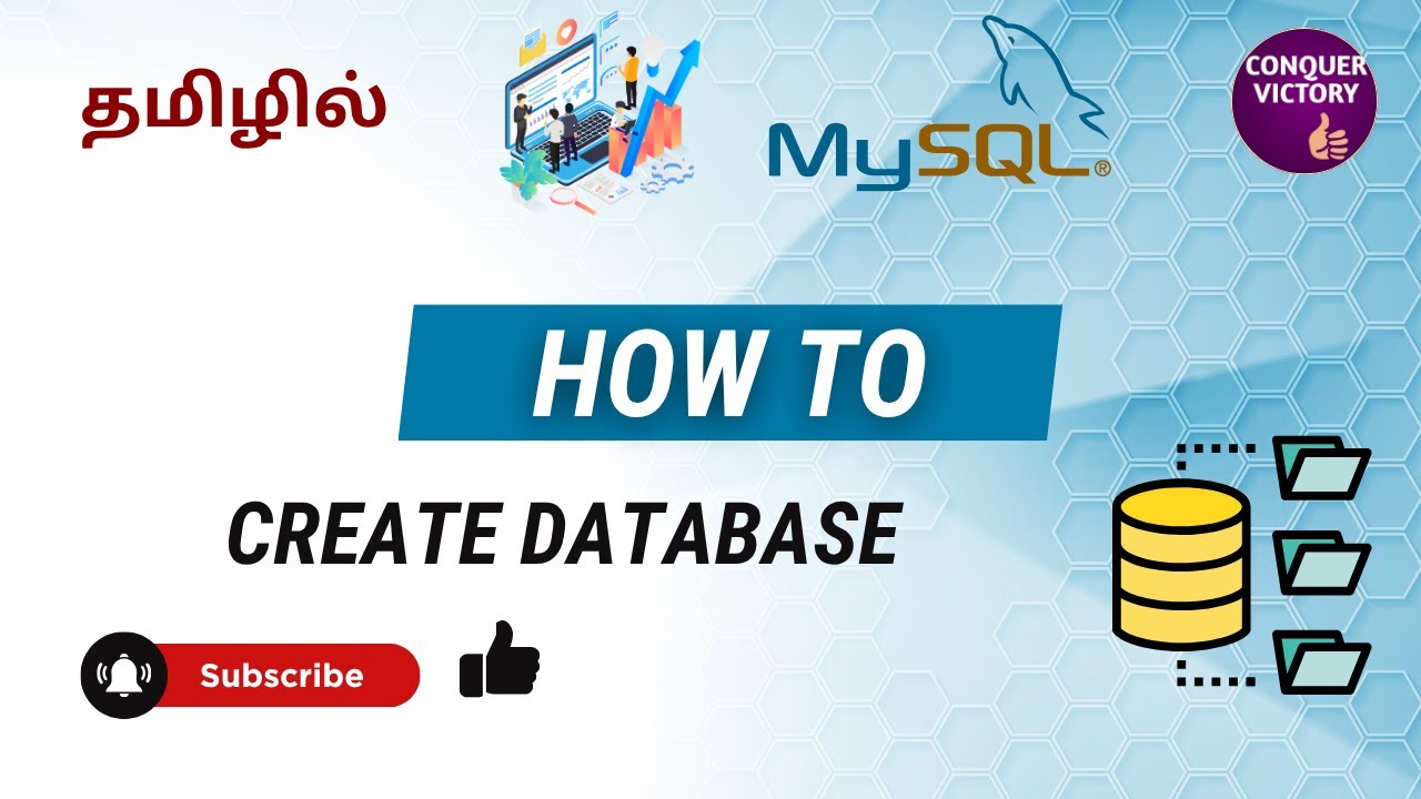 How to create database in tamil | SQL | MYSQL - YouTube
