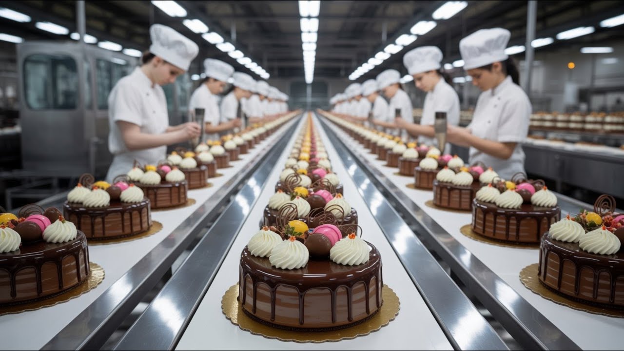 How Cakes Are Made on a Massive Scale: Behind the Magic of Cake ...