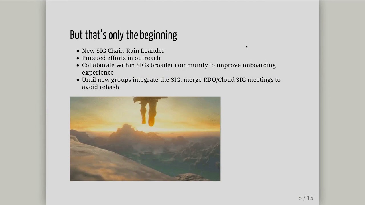 Cloud SIG update - Haikel Guemar - YouTube