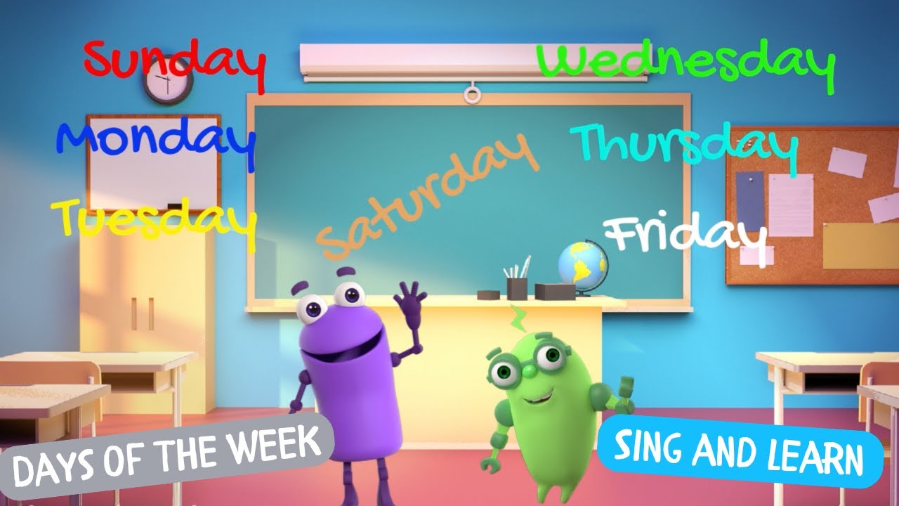 Days of the Week Song for Kids | Learn the 7 Days with Fun & Catchy ...