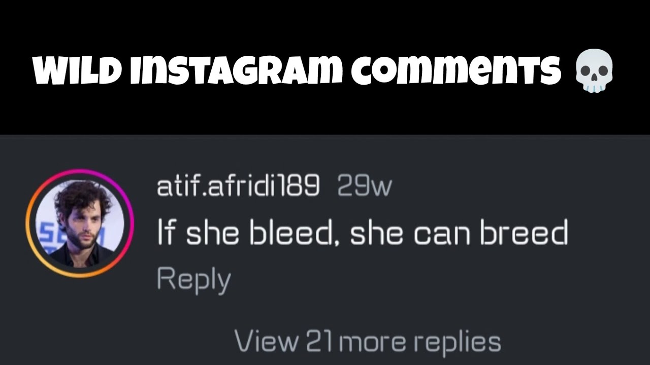Wild Instagram Comments P.1 - YouTube