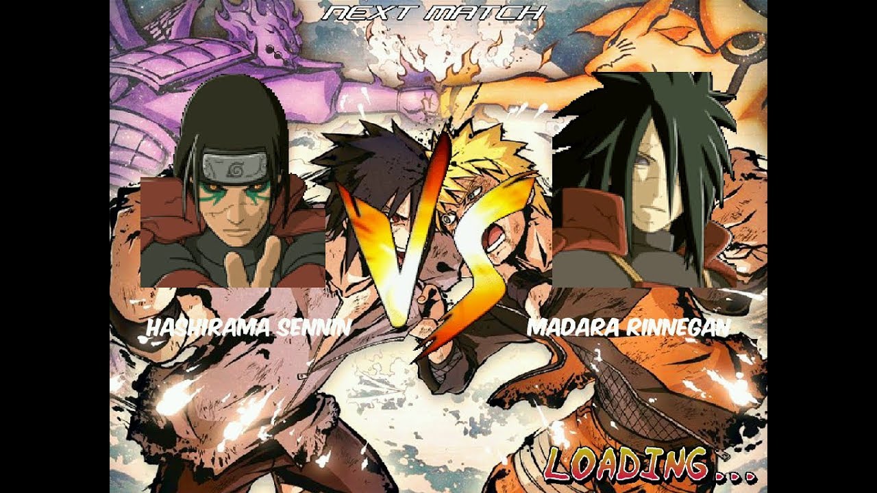 Naruto Mugen: Hashirama vs Madara - YouTube