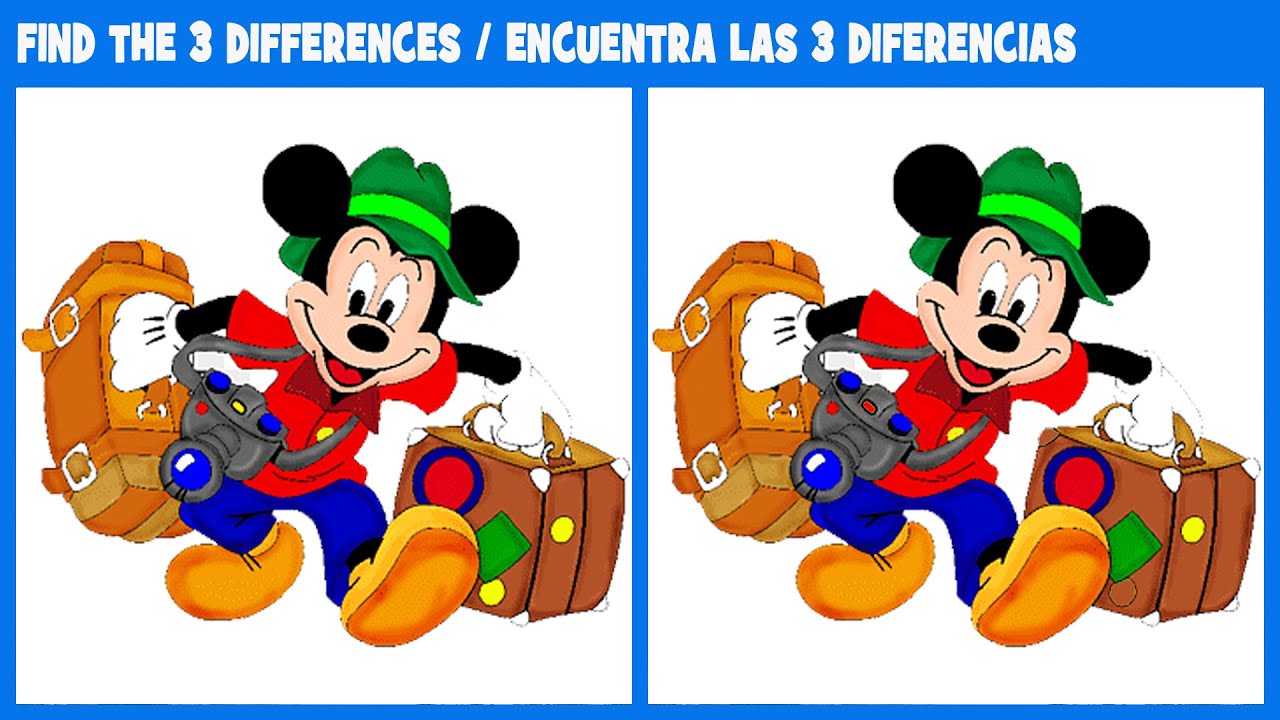 #32 Encuentra las 3 diferencias / Find the 3 differences 🔍👀🍀🏆🥳 - YouTube