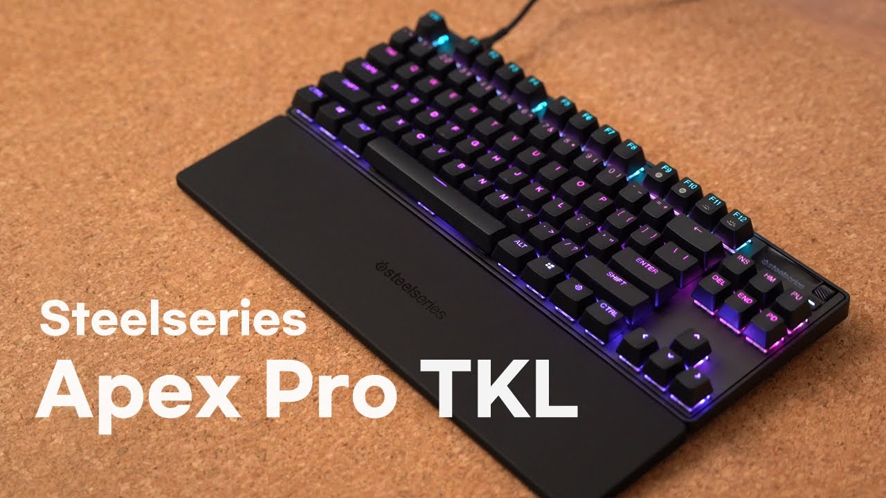 스틸시리즈 에이펙스 프로 TKL: 키보드 리뷰 및 특징